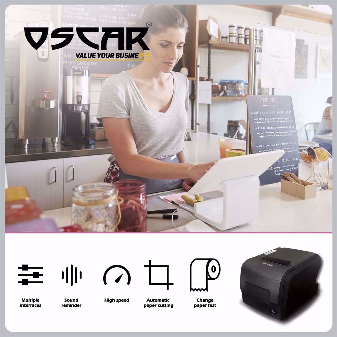 OSCAR Smart Electronics-OSCAR POS 88F Thermal Printer
