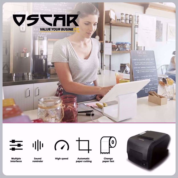 OSCAR Smart Electronics-OSCAR POS 88F Thermal Printer