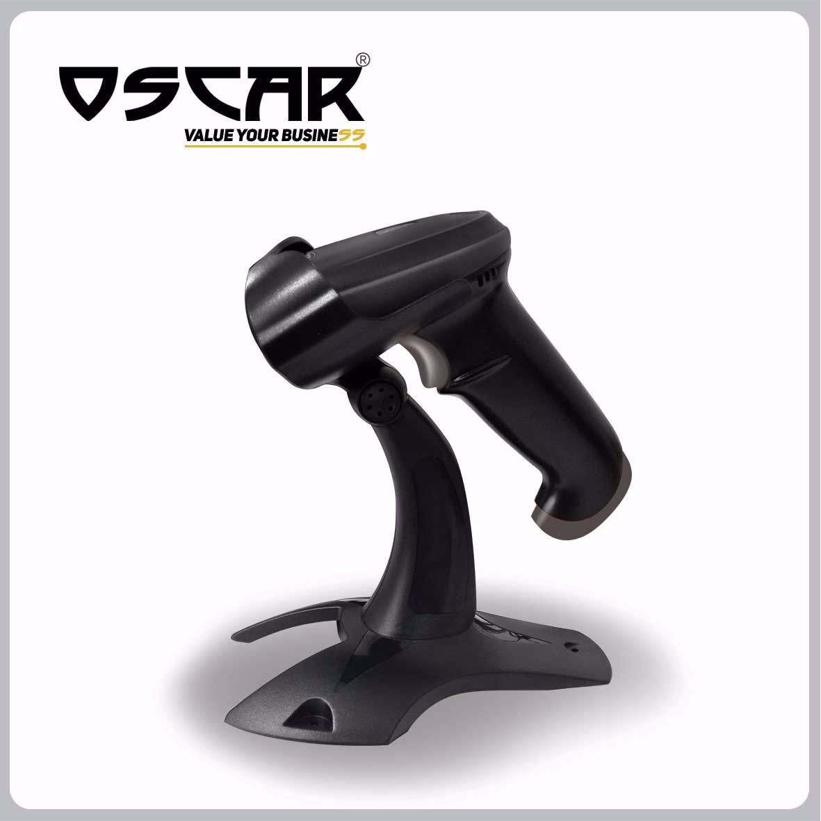 OSCAR Smart Electronics-OSCAR UniBar Imager 1D Wired Barcode Scanner Black