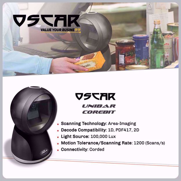 OSCAR Smart Electronics-OSCAR UniBar CoreBit Area Imager 2D QR 1D Omni ...