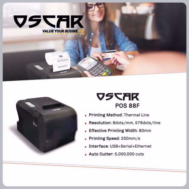 OSCAR Smart Electronics-OSCAR POS 88F Thermal Printer