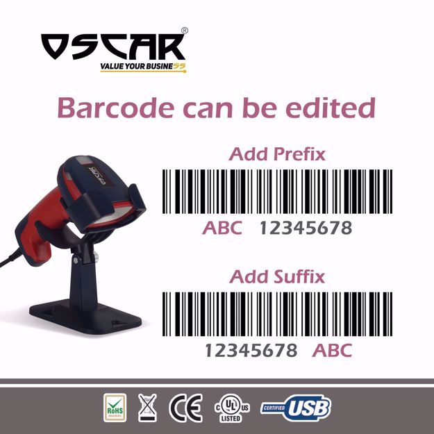 OSCAR Smart Electronics-OSCAR UniDust II Industrial Area Imager 2D QR ...