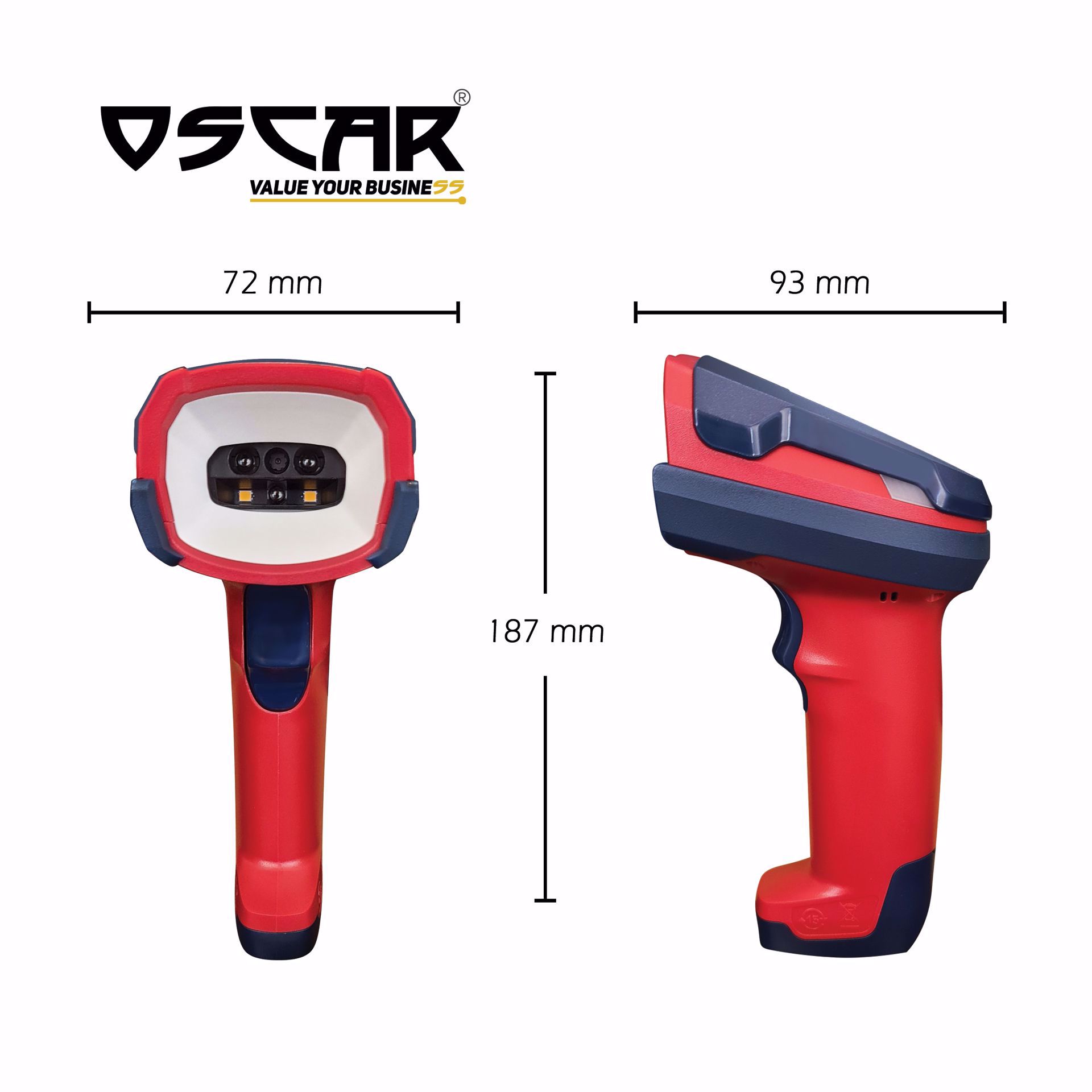 OSCAR Smart Electronics-OSCAR UniDust II Industrial Area Imager 2D QR ...