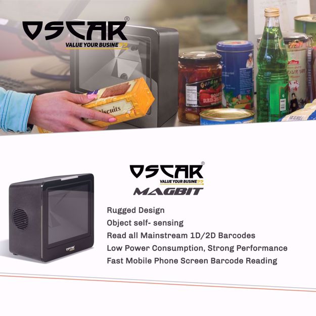 OSCAR Smart Electronics-OSCAR UniBar Magbit Area Imager 2D QR 1D Omni ...