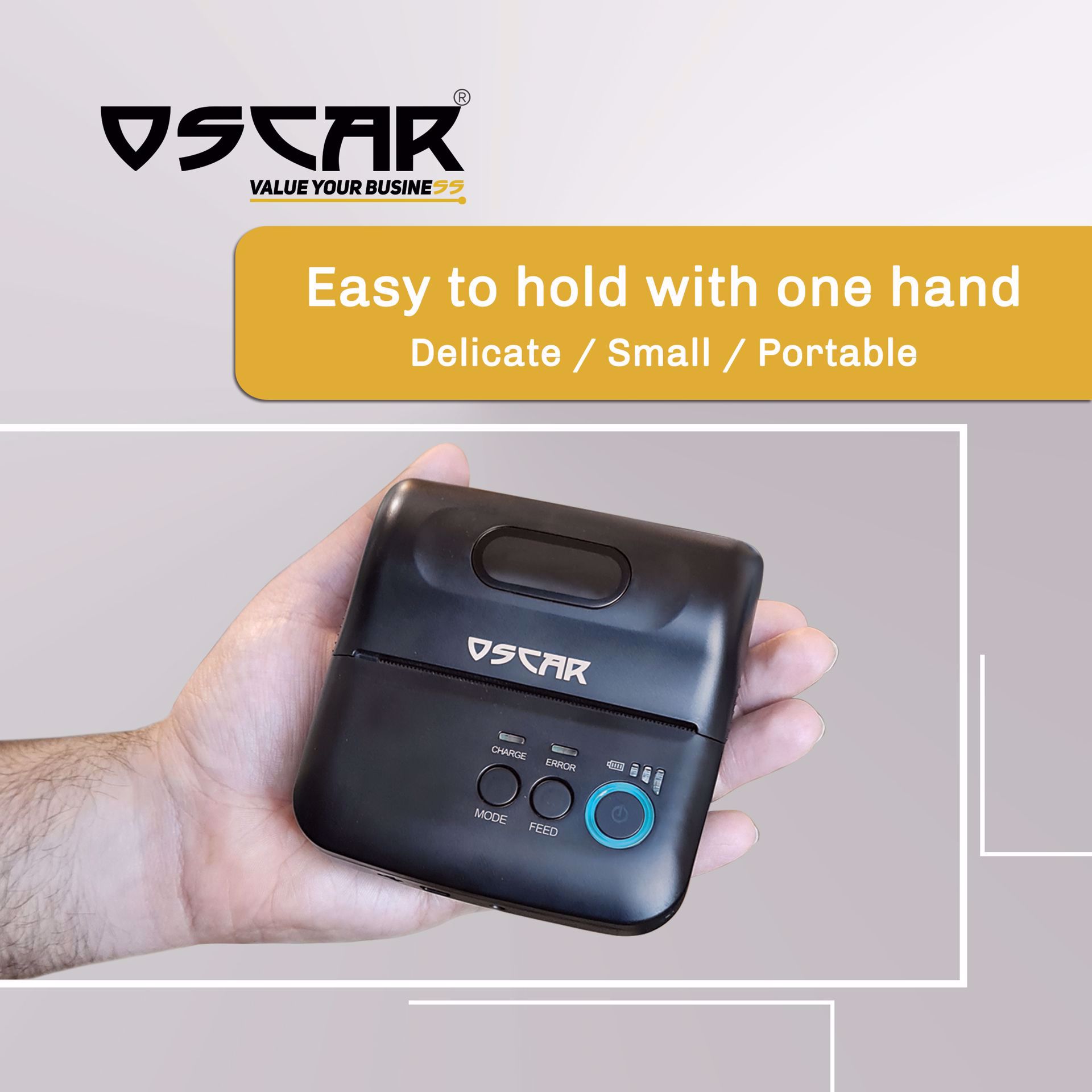 OSCAR Smart Electronics-OSCAR POS88MW Thermal Mobile Receipt Printer ...