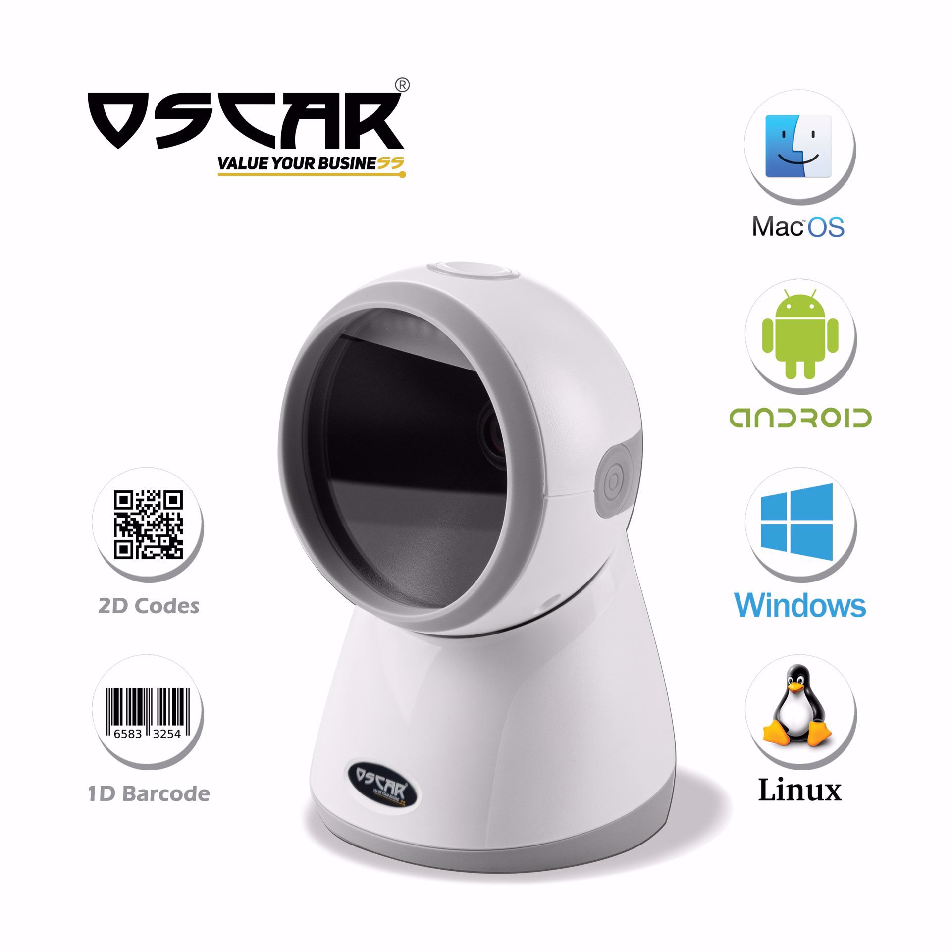 OSCAR Smart Electronics-OSCAR UniBar CoreBit Area Imager 2D QR 1D Omni ...