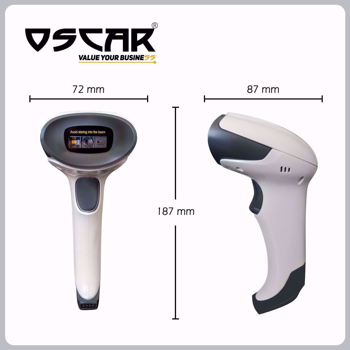 OSCAR Smart Electronics-OSCAR UniBar II BT Area Imager 2D QR 1D ...
