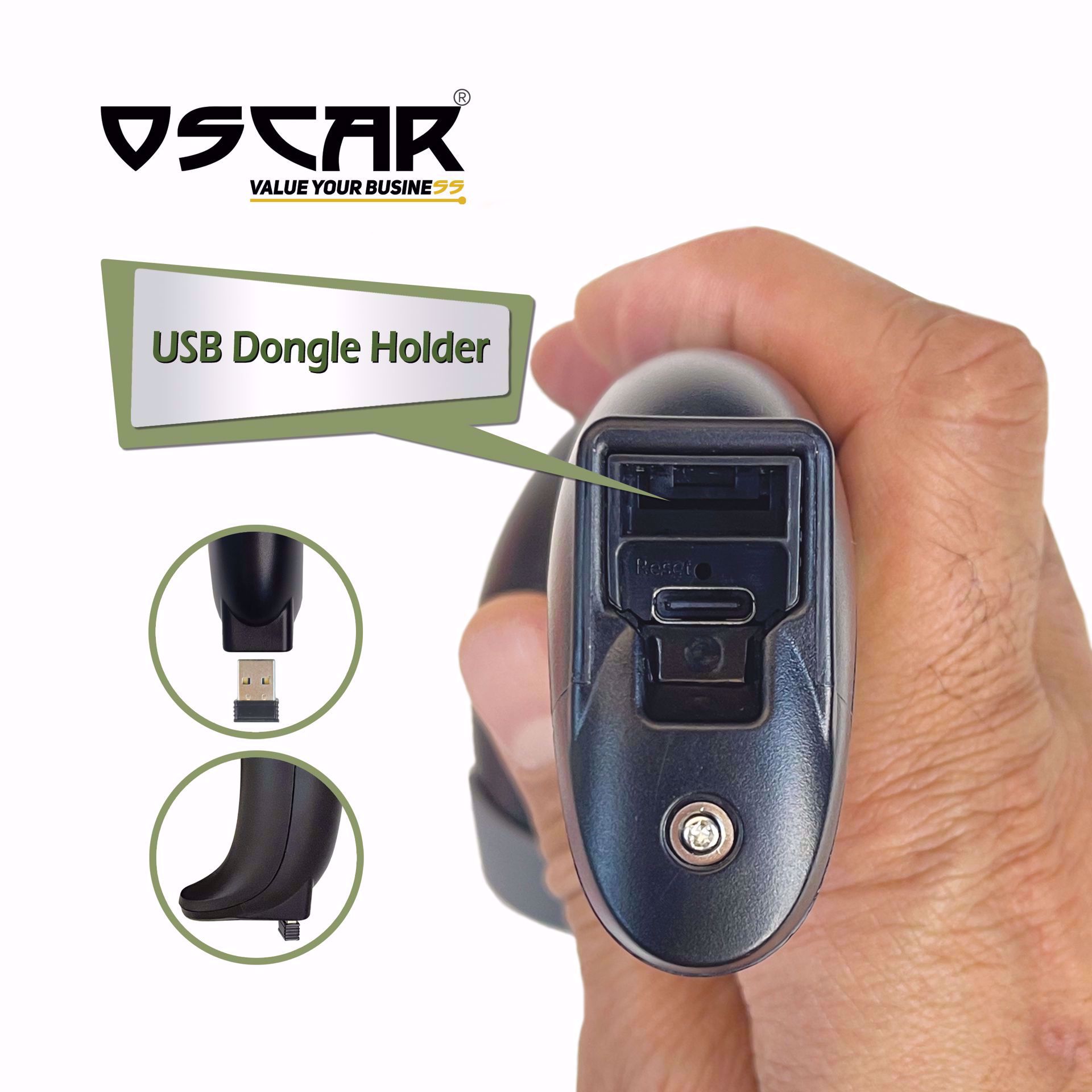 OSCAR Smart Electronics-OSCAR UniLite II BT Area Imager 2D QR 1D ...